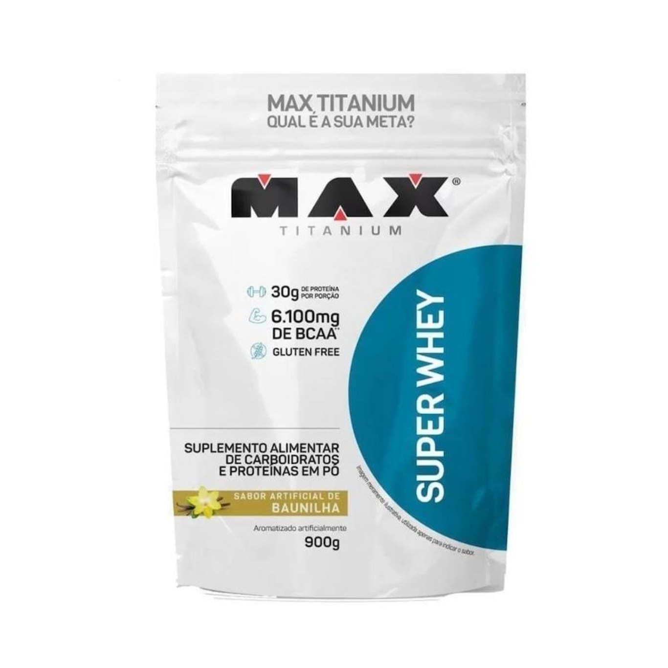 Kit Super Whey Isolado Max Titanium Concentrado Baunilha - 900g - 3 ...
