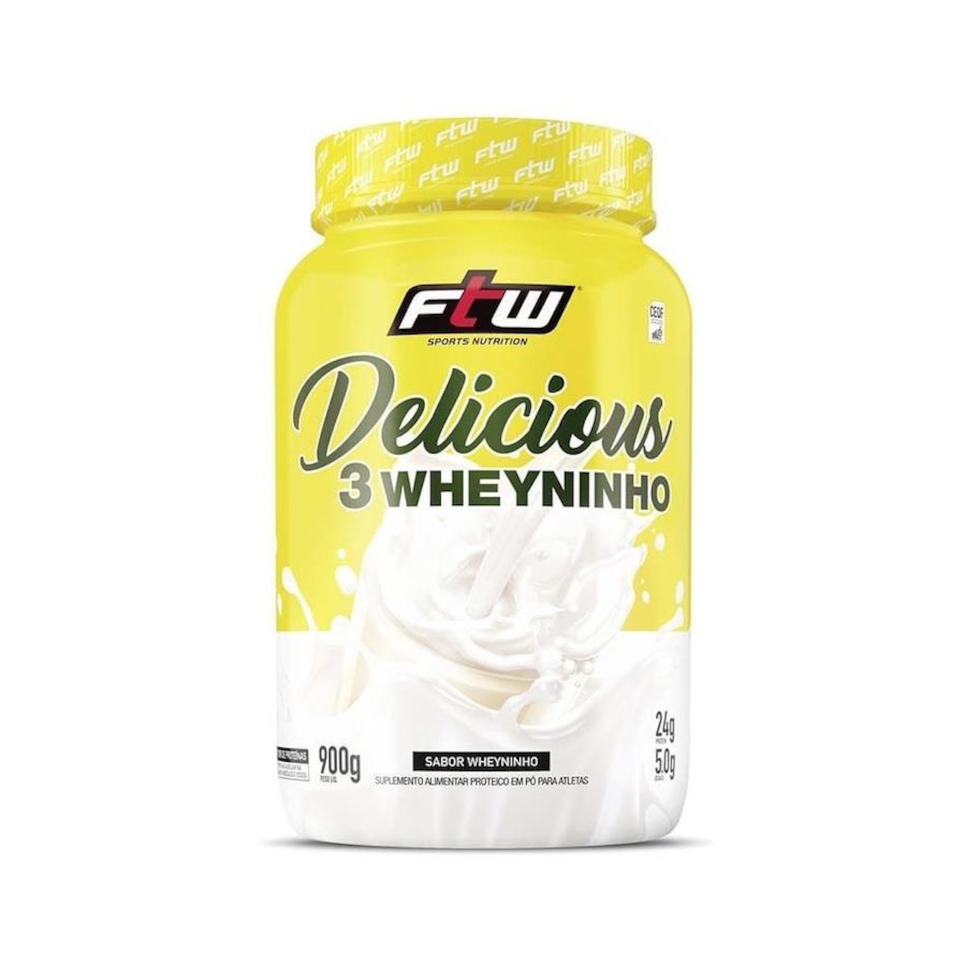 3 Whey Delicious FTW - Leite Ninho - 900g | Centauro