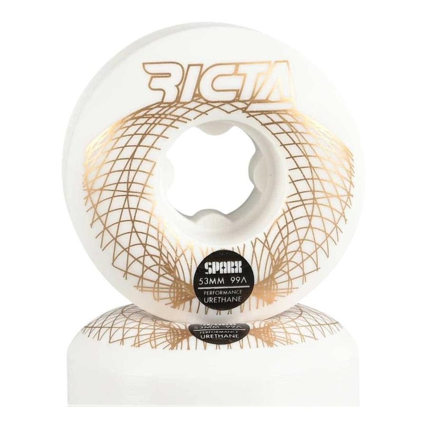 Kit Rodas de Skate Ricta Wireframe Sparx 99A - 53mm - 4 unidades | Centauro