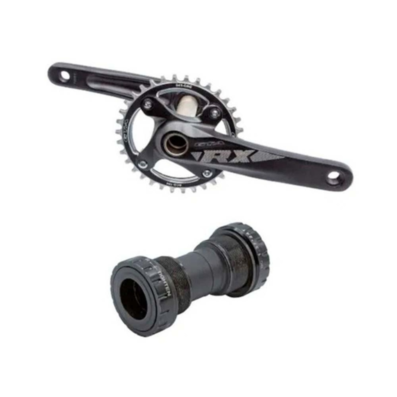 Pedivela Single 170mm Coroa 34DT Com Movimento Central 12V | Centauro