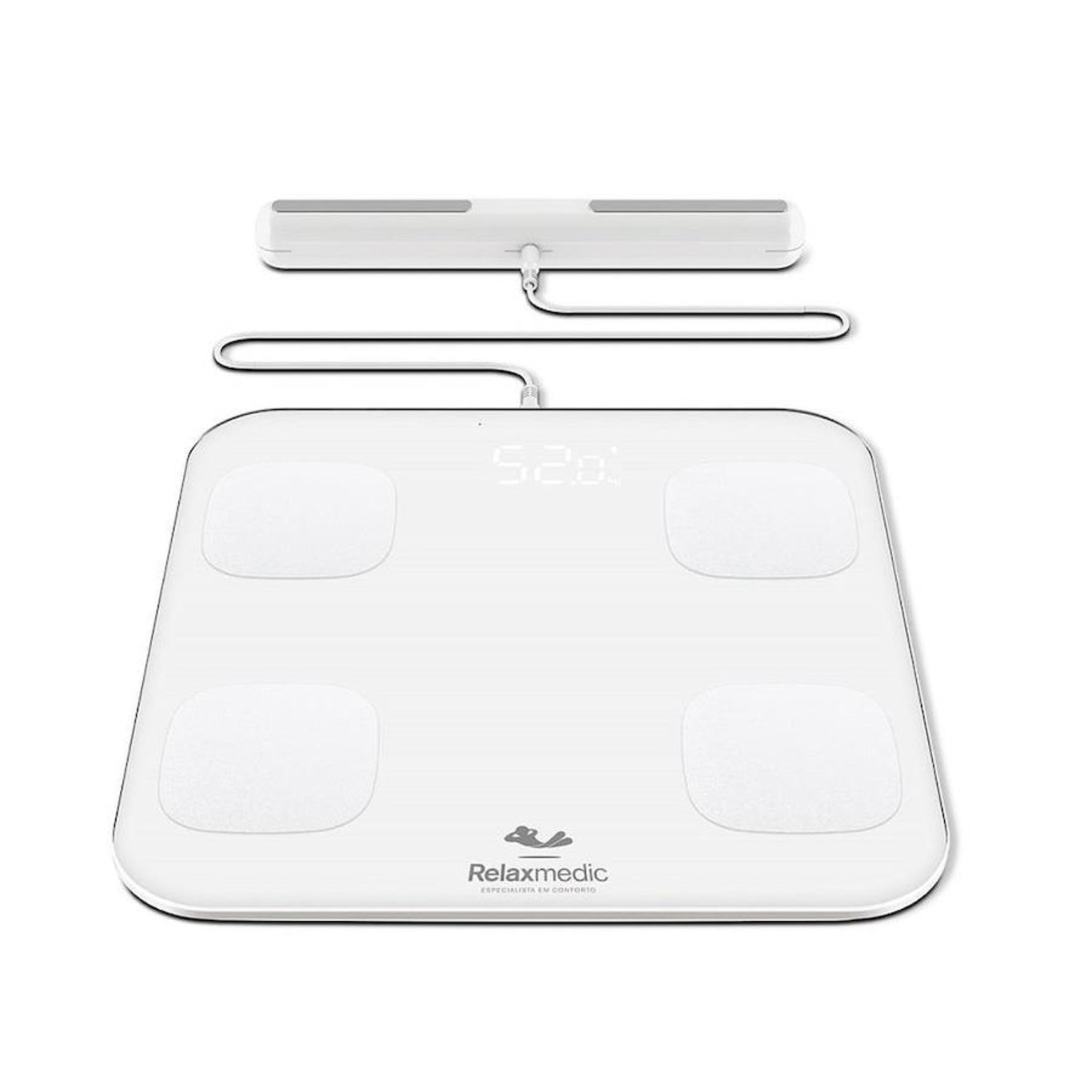 Balança de Bioimpedância Digital Relaxmedic App | Centauro