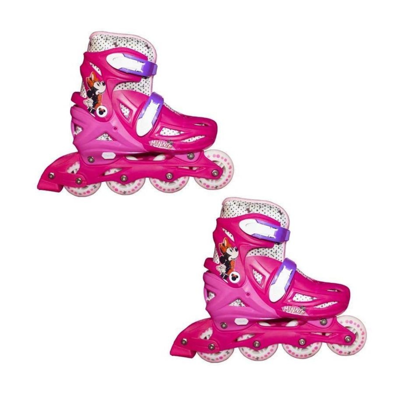 Patins Inline Ajustável Multikids Minnie BR1161 - 35/38 - Infantil ...