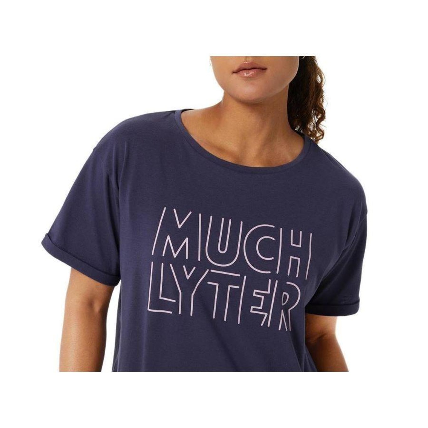 Camiseta Asics Heritage Font Gpaphic Much Lyter - Feminina | Centauro