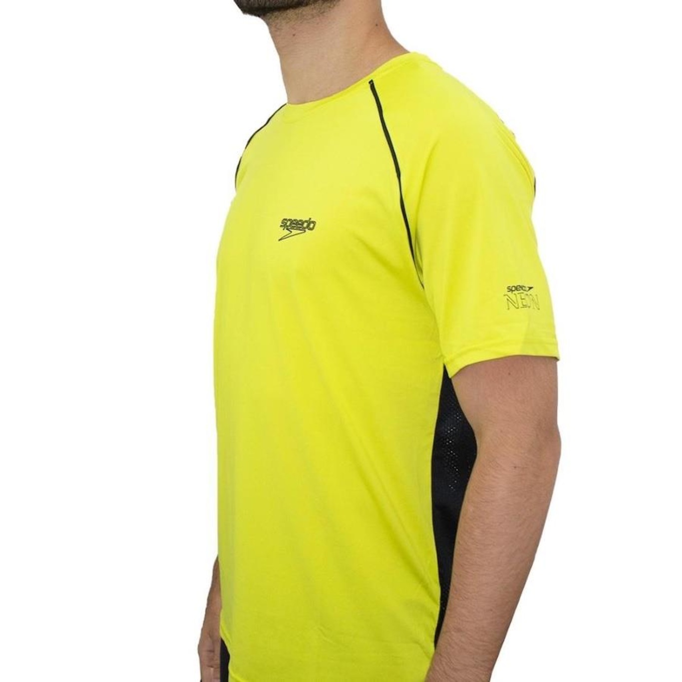 Camiseta Speedo Raglan Neon - Masculina | Centauro