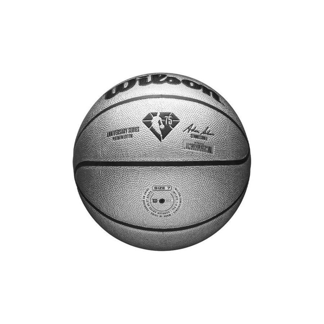 Bola Basquete NBA Platinum Edition 75 Anos Wilson #7 | Centauro