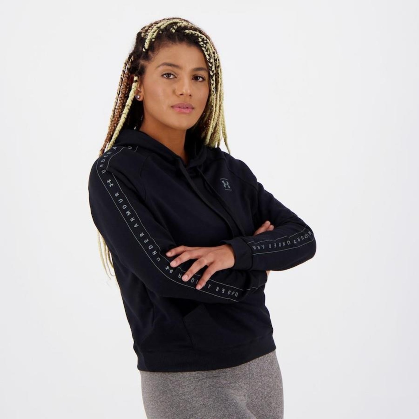 Blusão de Moletom Under Armour Rival Fleece - Feminino | Centauro
