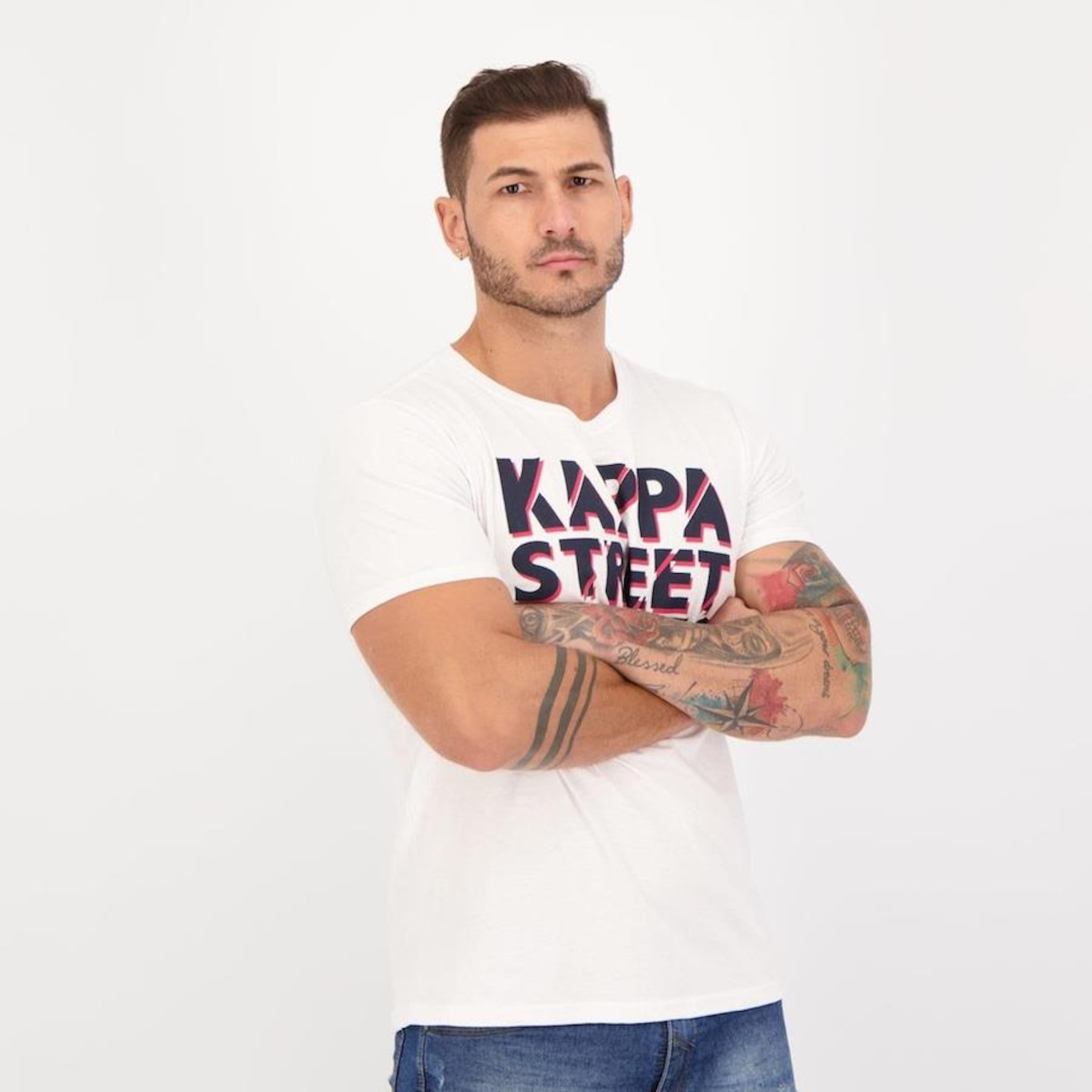 Camiseta Kappa Street Sports - Masculina em Promoção | Centauro