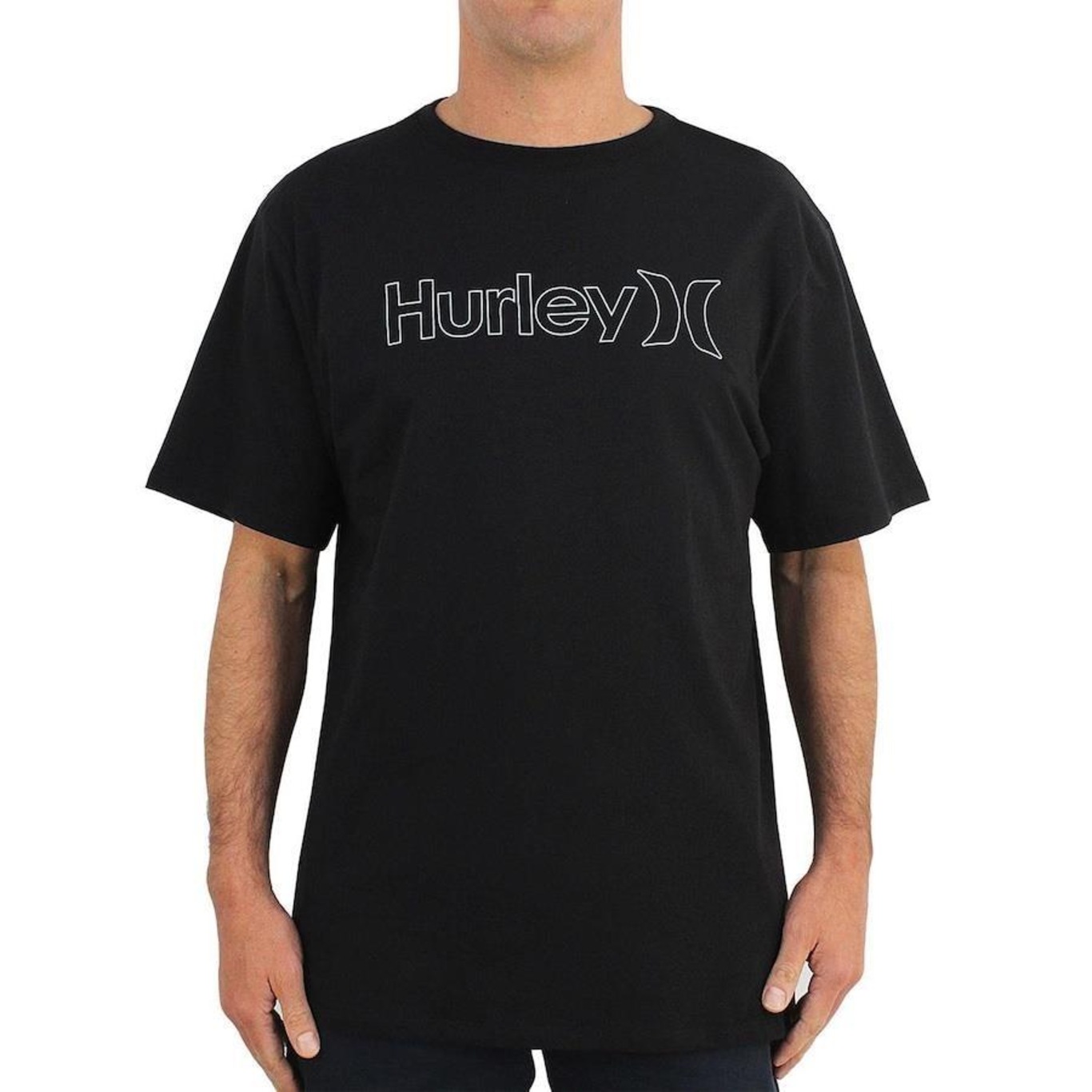 Camiseta Hurley One & Only Outline - Masculina | Centauro