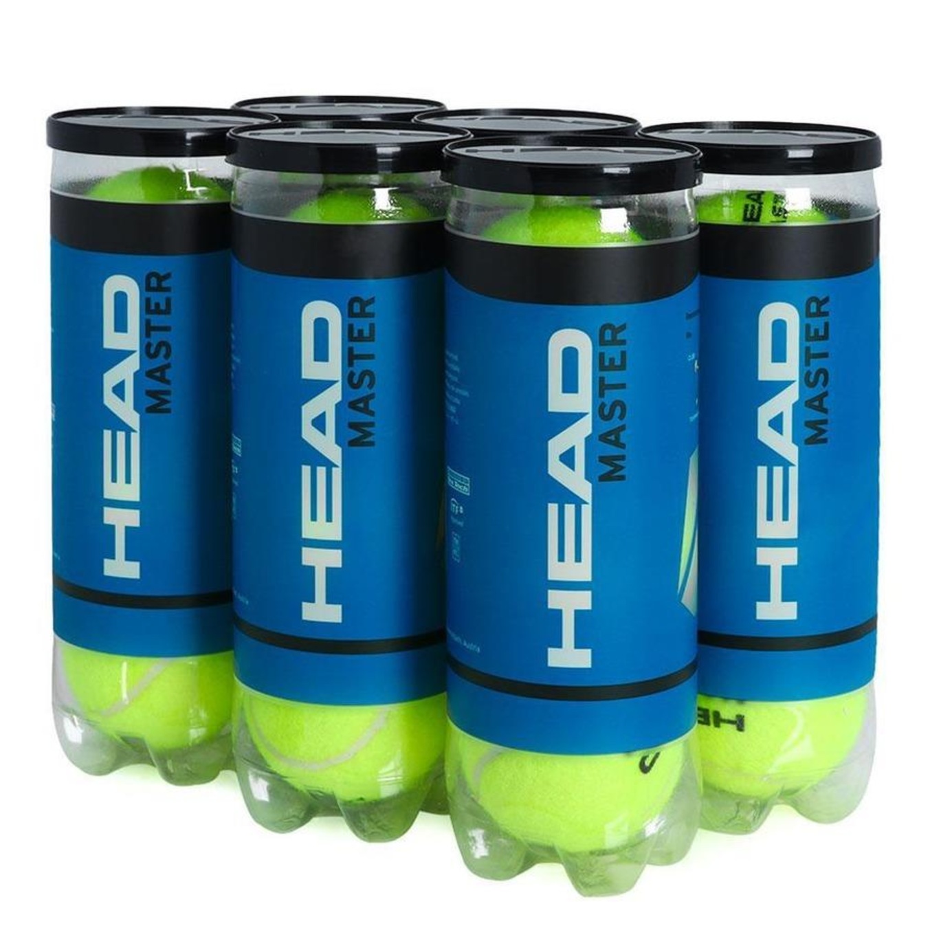 Kit Bolas de Tênis Head Master com 6 Tubos | Centauro