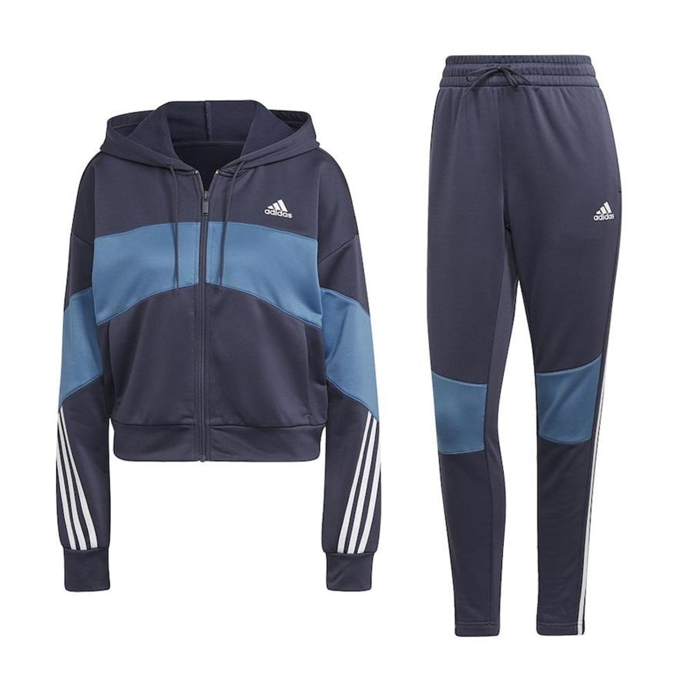 Agasalho Adidas Sportswear Bold Block Feminino Centauro