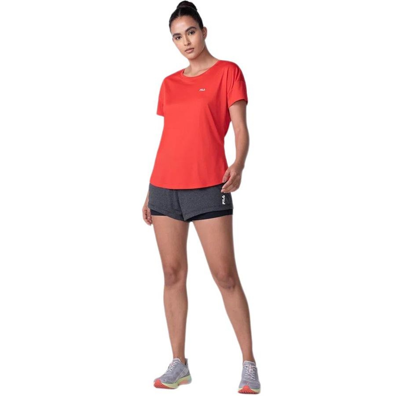 Shorts Fila Duplo Comfortech Ii - Feminino | Centauro
