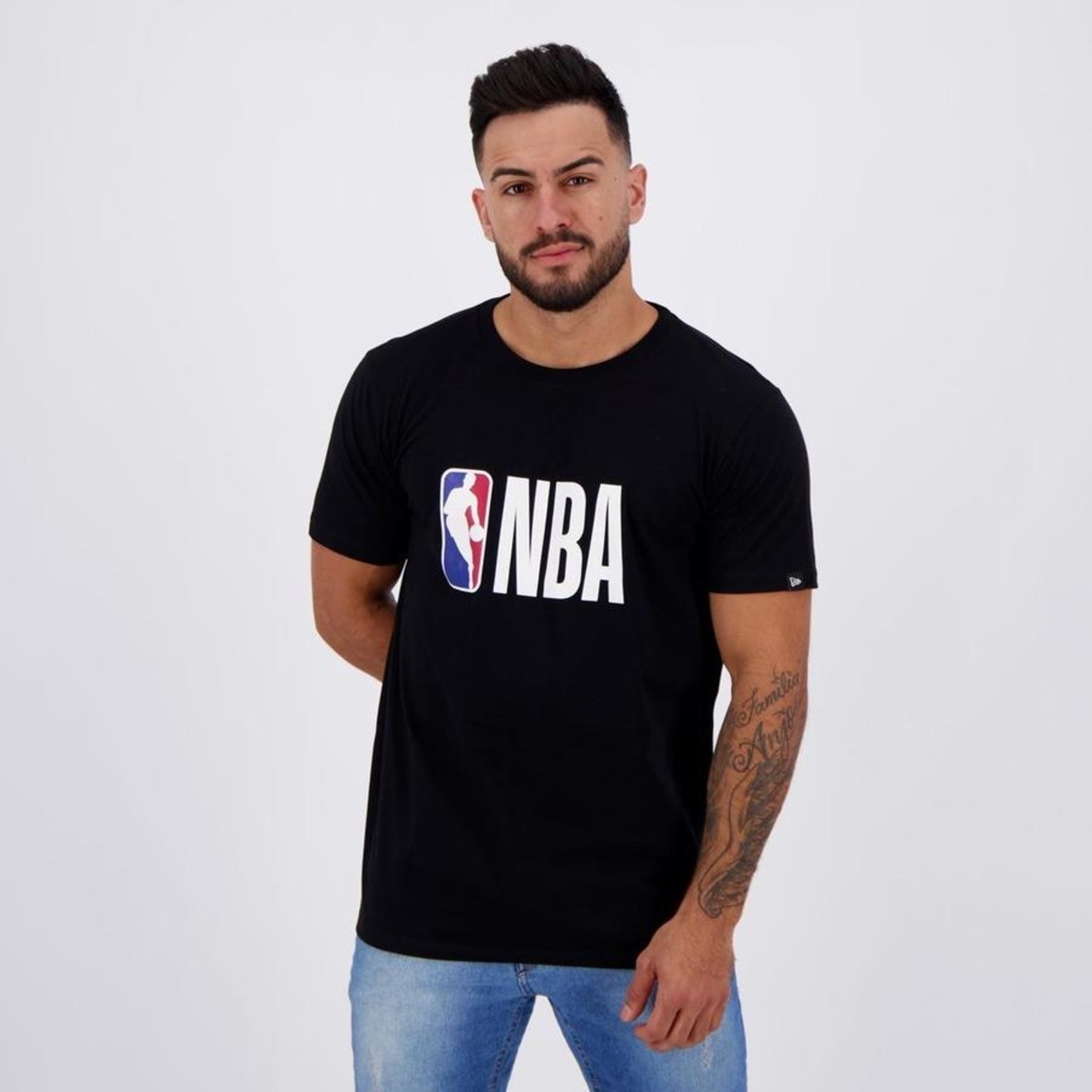 Camiseta New Era NBA Essentials Logo - Masculina | Centauro
