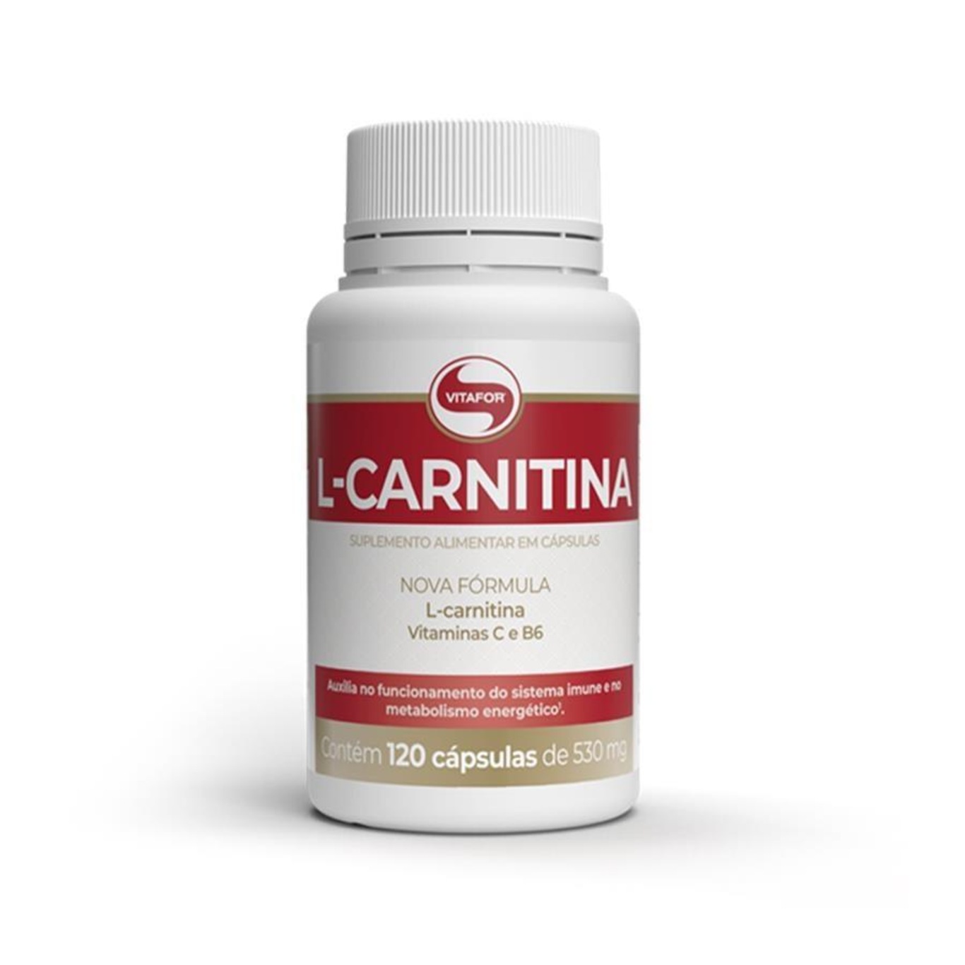 L-Carnitina + B6 Vitafor - 120 cápsulas | Centauro