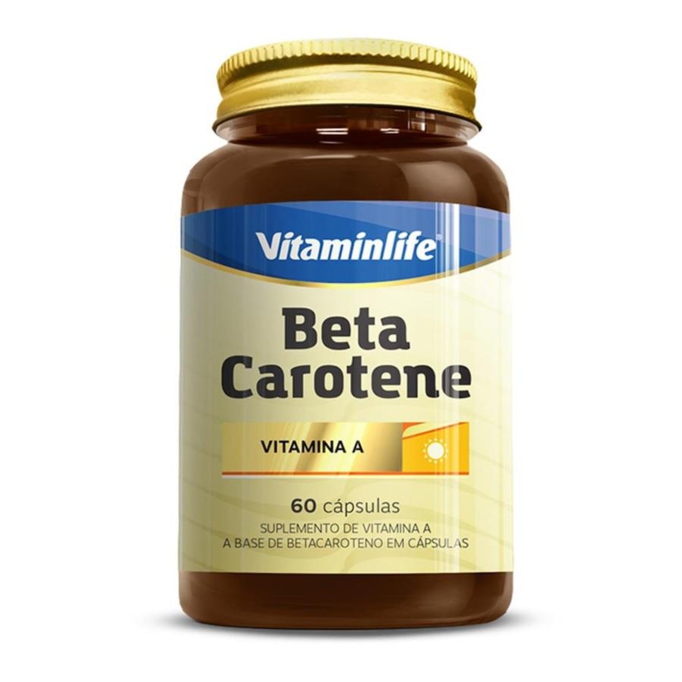 Beta Caroteno 6000 Ui Vitaminlife - 120 cápsulas | Centauro