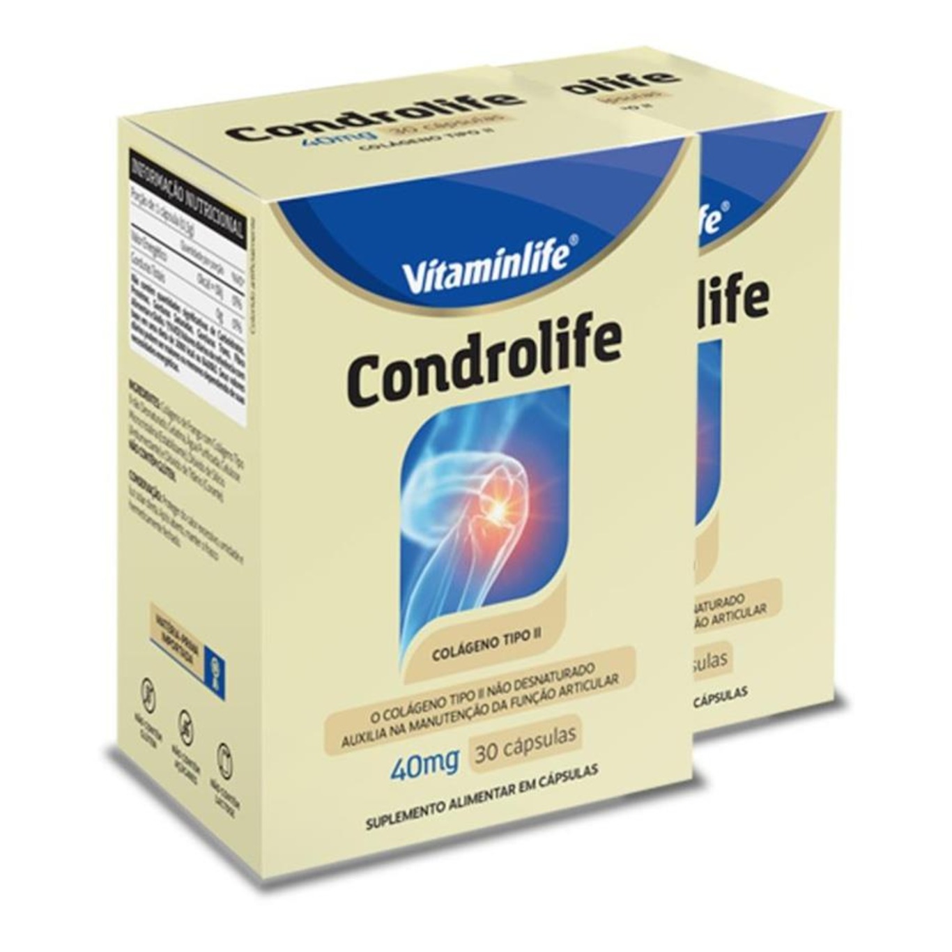 Kit de Condrolife Vitaminlife 30 cápsulas - 2 unidades | Centauro
