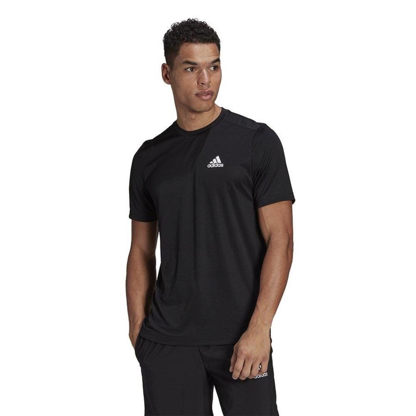 Camiseta adidas D2m Plain - Masculina | Centauro