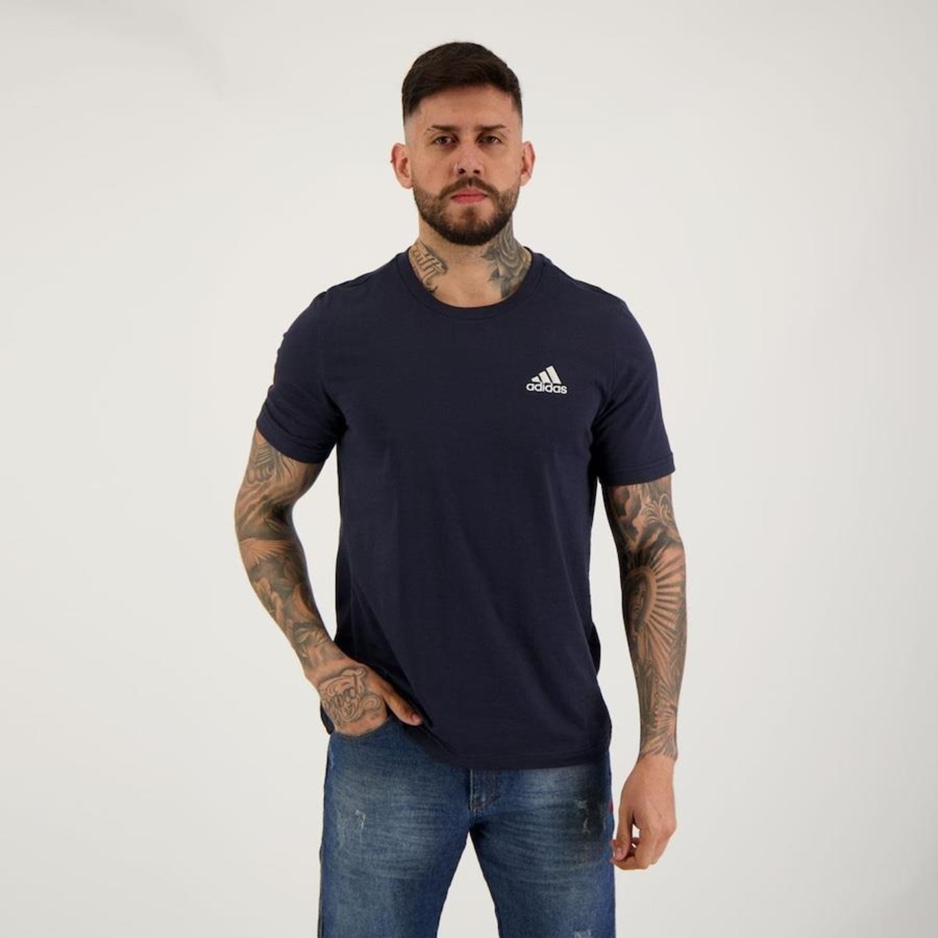 Camiseta adidas Essentials Big Logo - Masculina em Promoção | Centauro