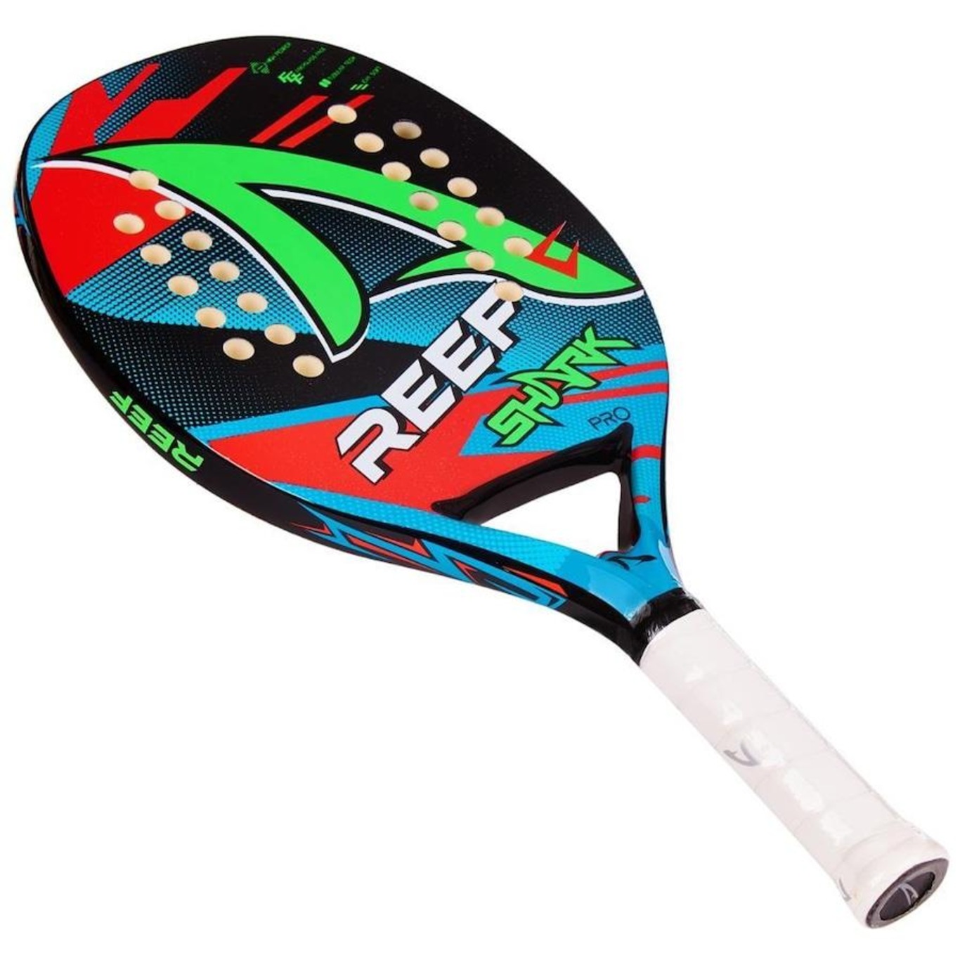 Raquete de Beach Tennis Shark Reef + Capa | Centauro