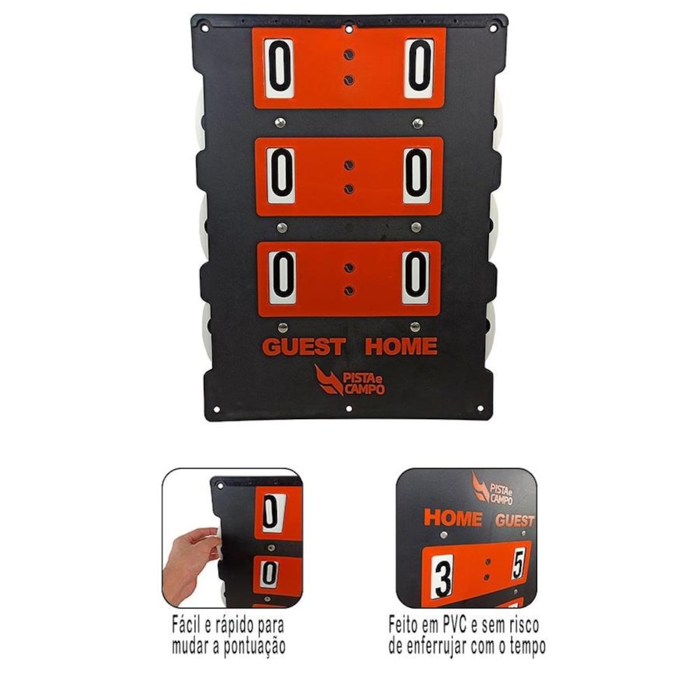 Placar Marcador de Pontos Manual para Tênis Padel Beach Tennis | Centauro