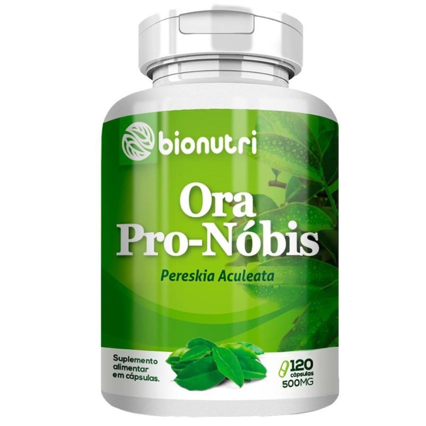 Suplemento em Cápsula Ora Pro Nóbs Rica em Proteina 100% Puro Pareskia ...