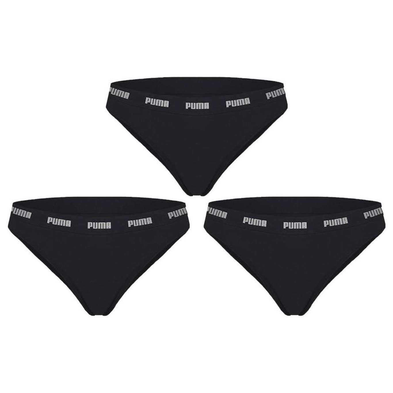 Kit Calcinhas Puma Bodywear com 3 Unidades - Adulto | Centauro