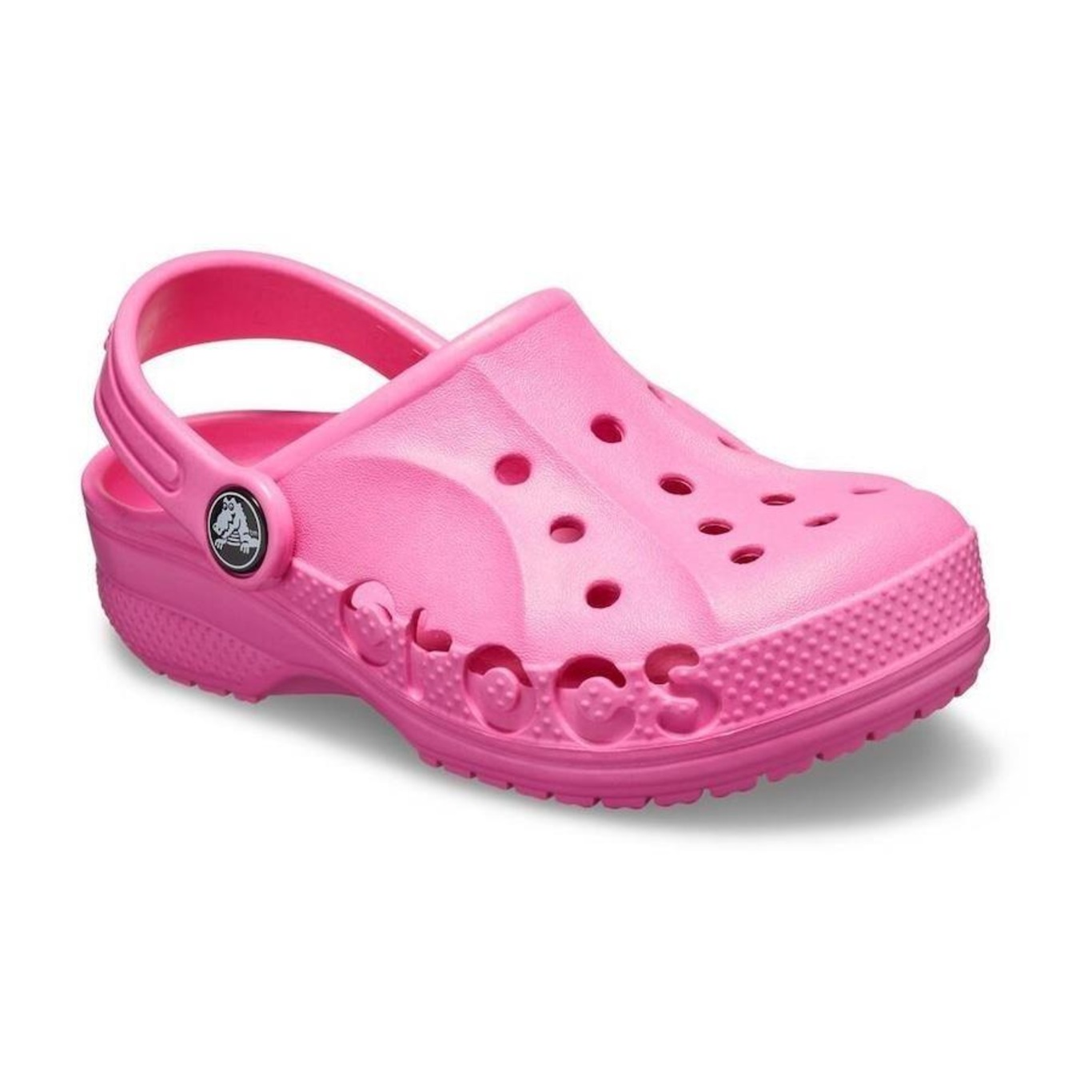 Sandália Crocs Baya Clog Kids Neon - Infantil | Centauro