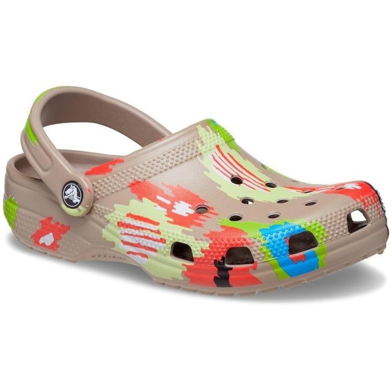 Sandália Crocs Classic Ikat Clog Mushroom - Unissex | Centauro