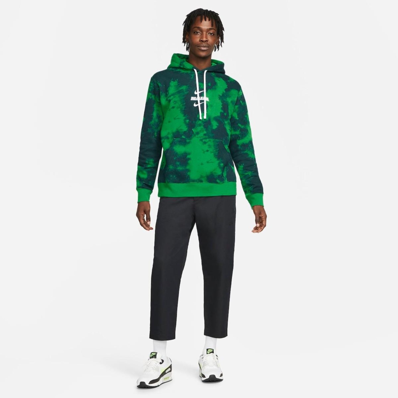 Blusão Fleece com Capuz Nigéria Nike Club - Masculino | Centauro
