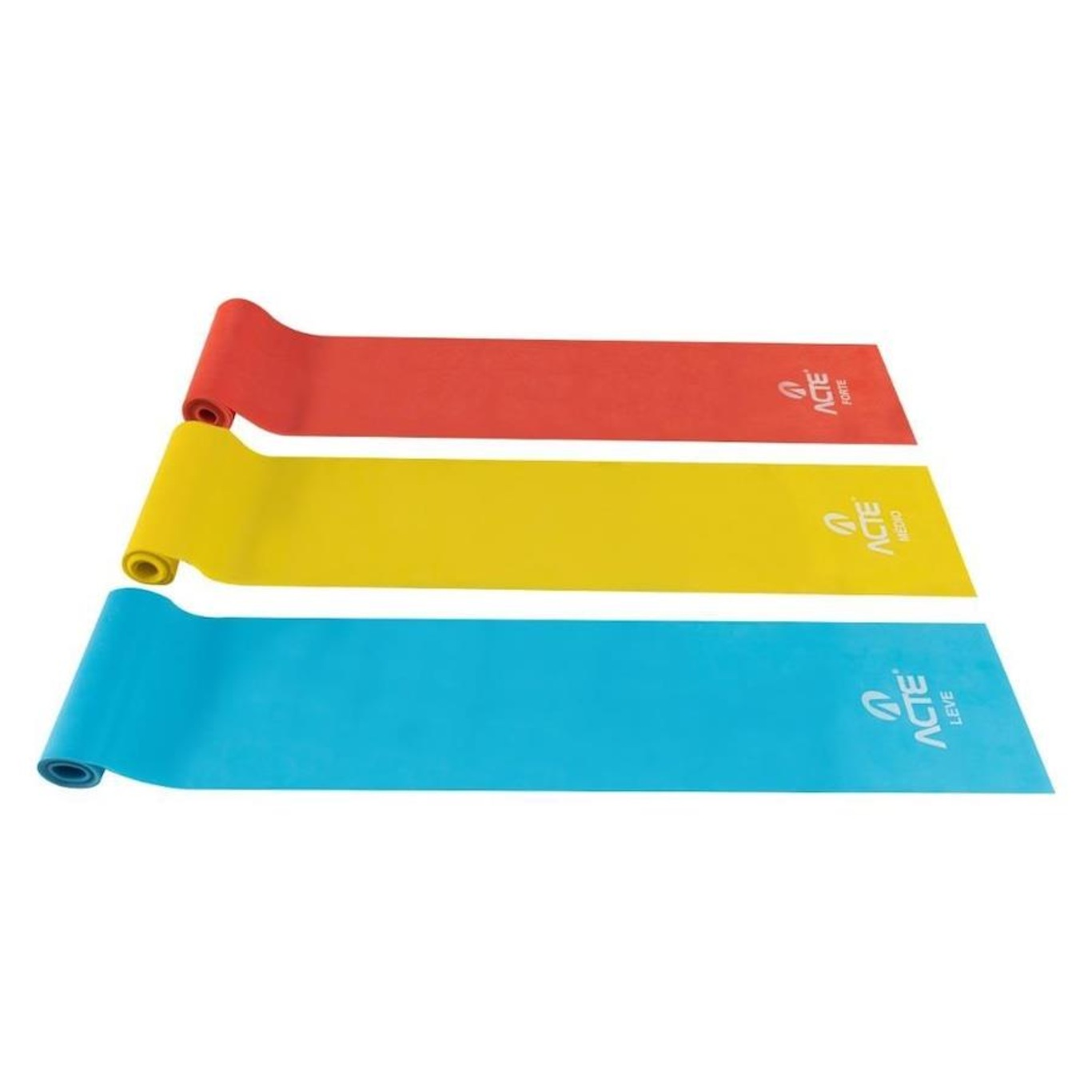 Kit Fitas Elástica Acte Sports Mini Band - 3 Unidades | Centauro
