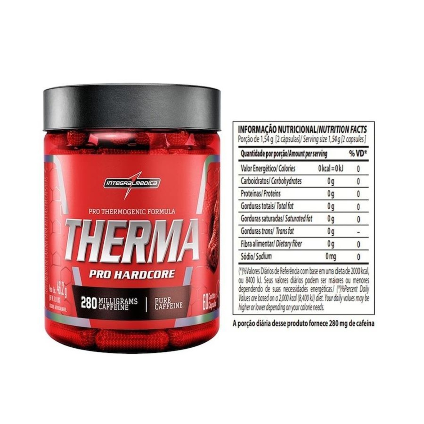 Termogenico Therma Pro Hardcore Integralmédica - 60 Caps | Centauro