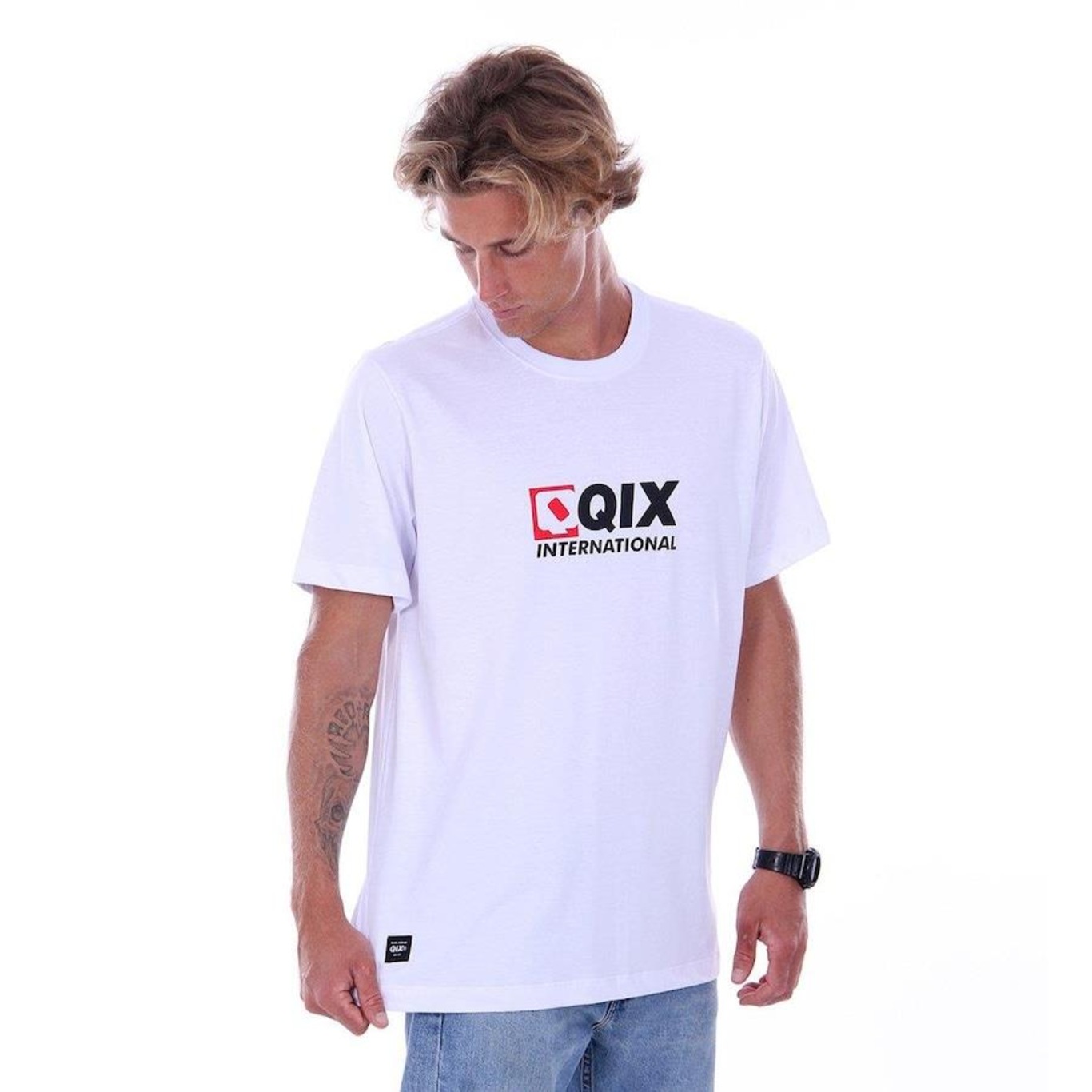 Camiseta Qix Logo - Masculina | Centauro