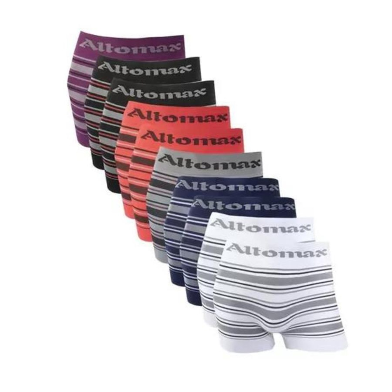 Kit Cuecas Box Altomax Confortavel Sem Costura - 5 unidades - Masculina ...