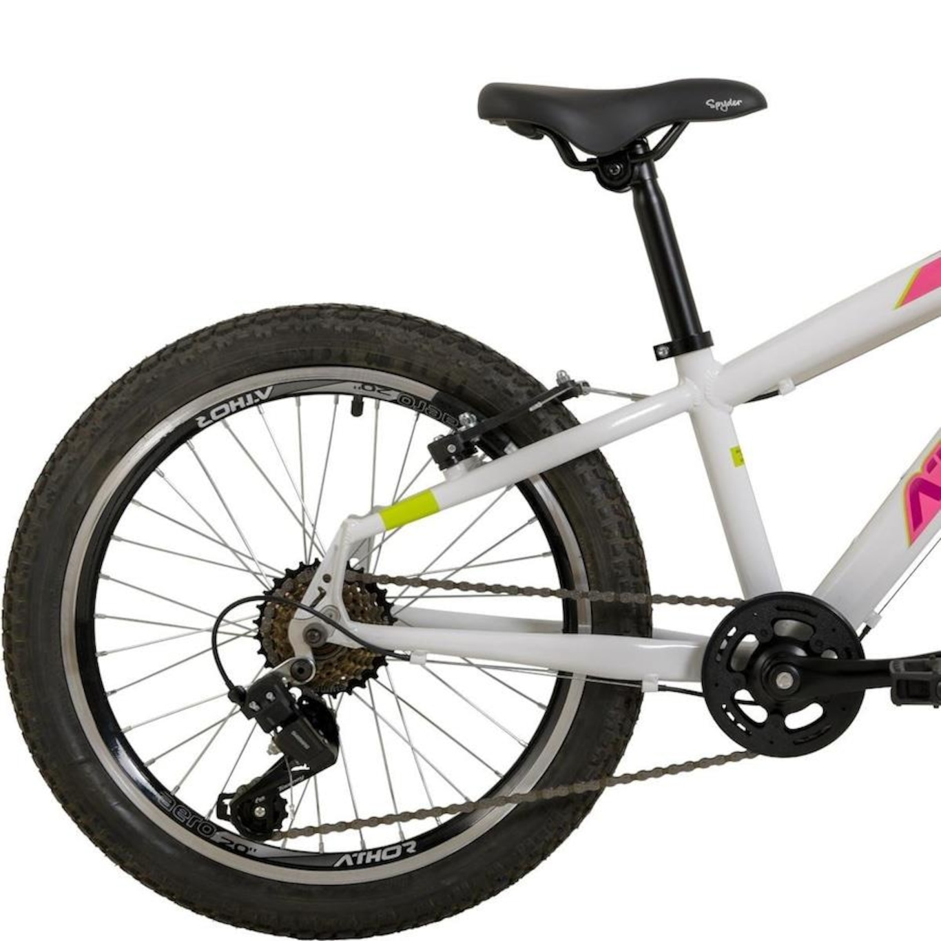 Bicicleta Aro 20 Athor Brave Tourney Freio V-Brake Shimano 7 ...