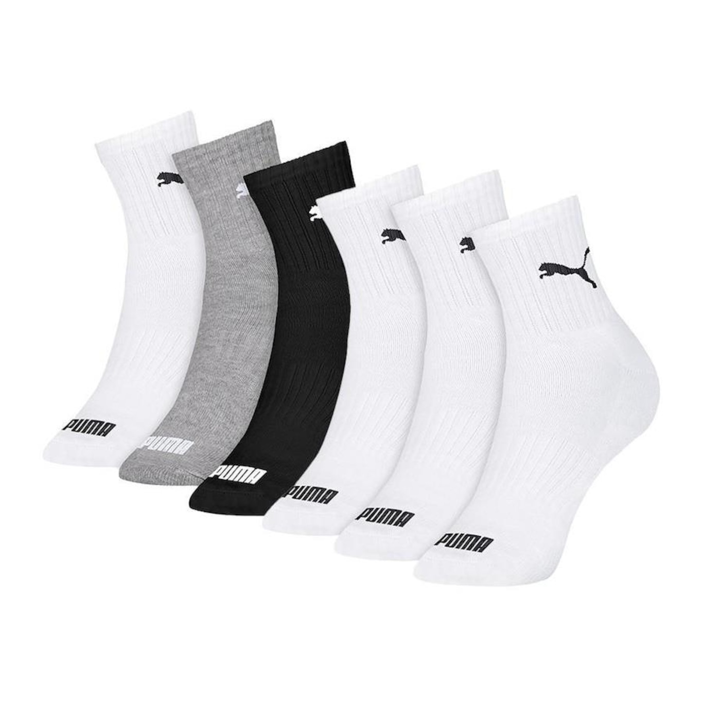 Kit de Meias Cano Médio Puma Esportiva - Masculina - 6 Pares | Centauro