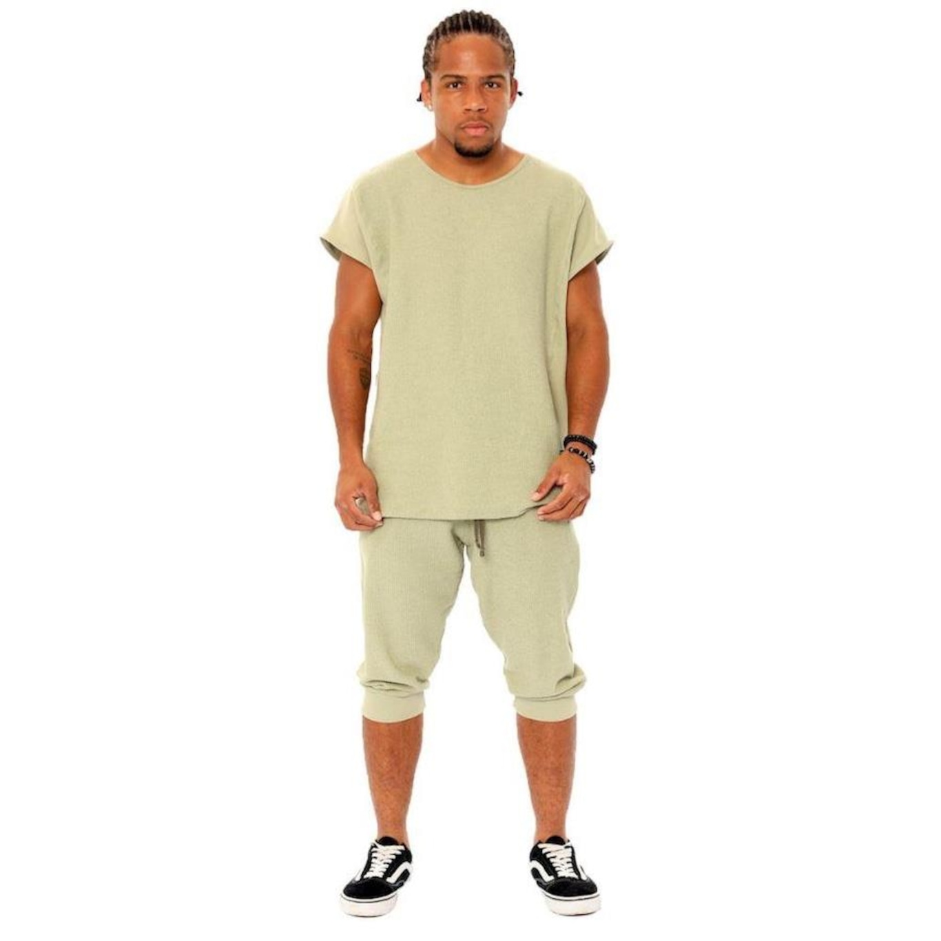 Bermuda Saruel Brohood Moletom com Textura - Masculina | Centauro