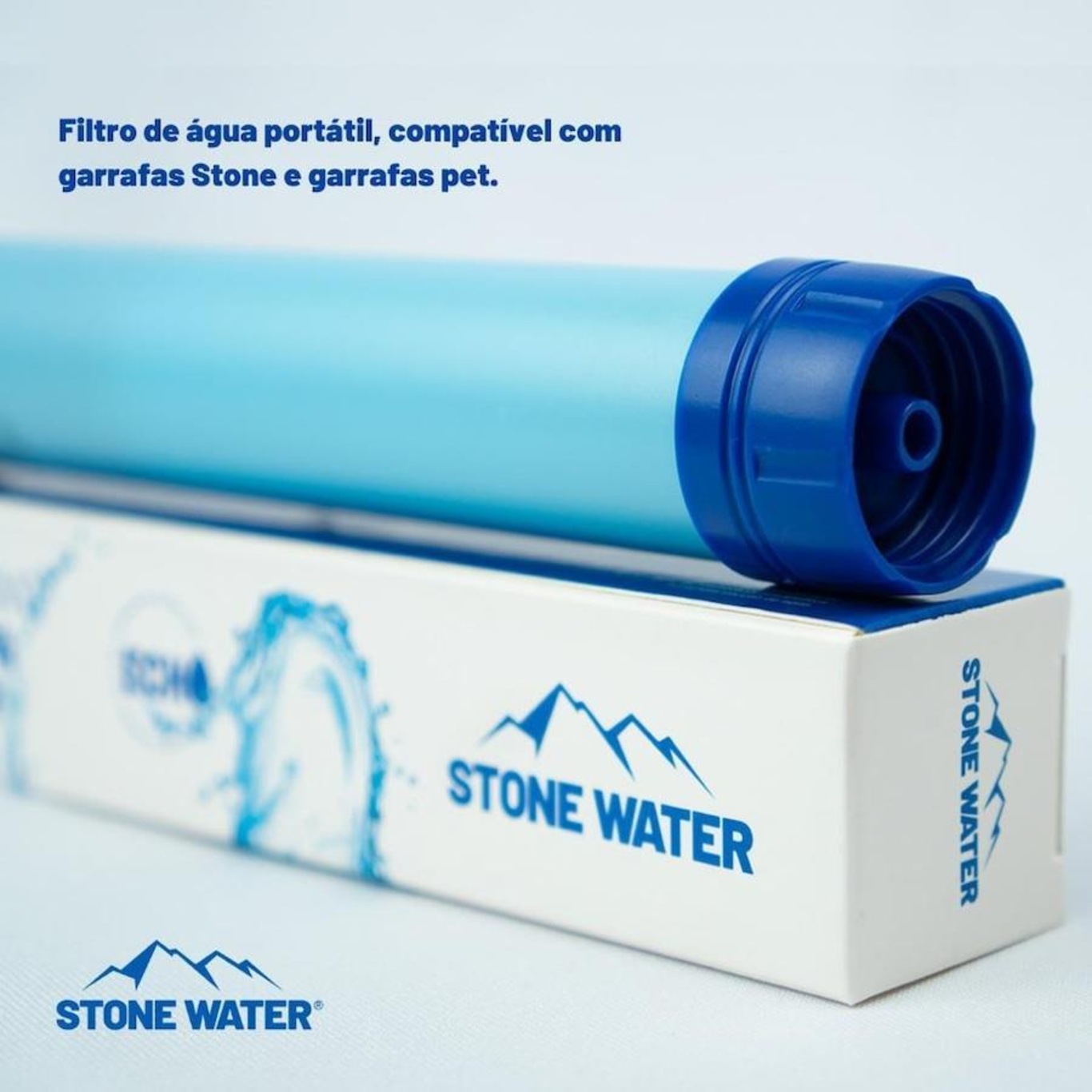 Kit de Sobrevivência Stone Water Filtro de Água Portátil | Centauro