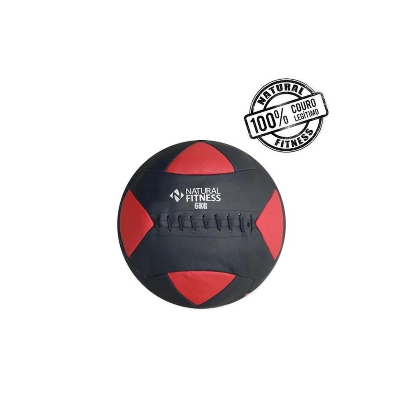 Kit de Wall Balls Natural Fitness 6kg - 4 Unds + Suporte | Centauro