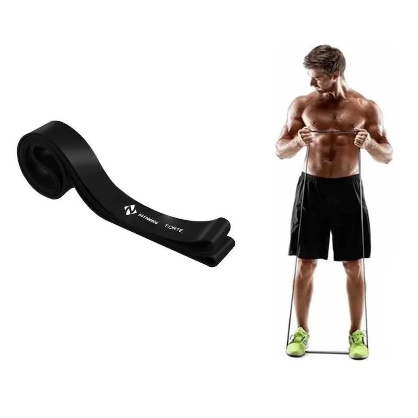 Elástico Extensor Natural Fitness Super Band Forte | Centauro