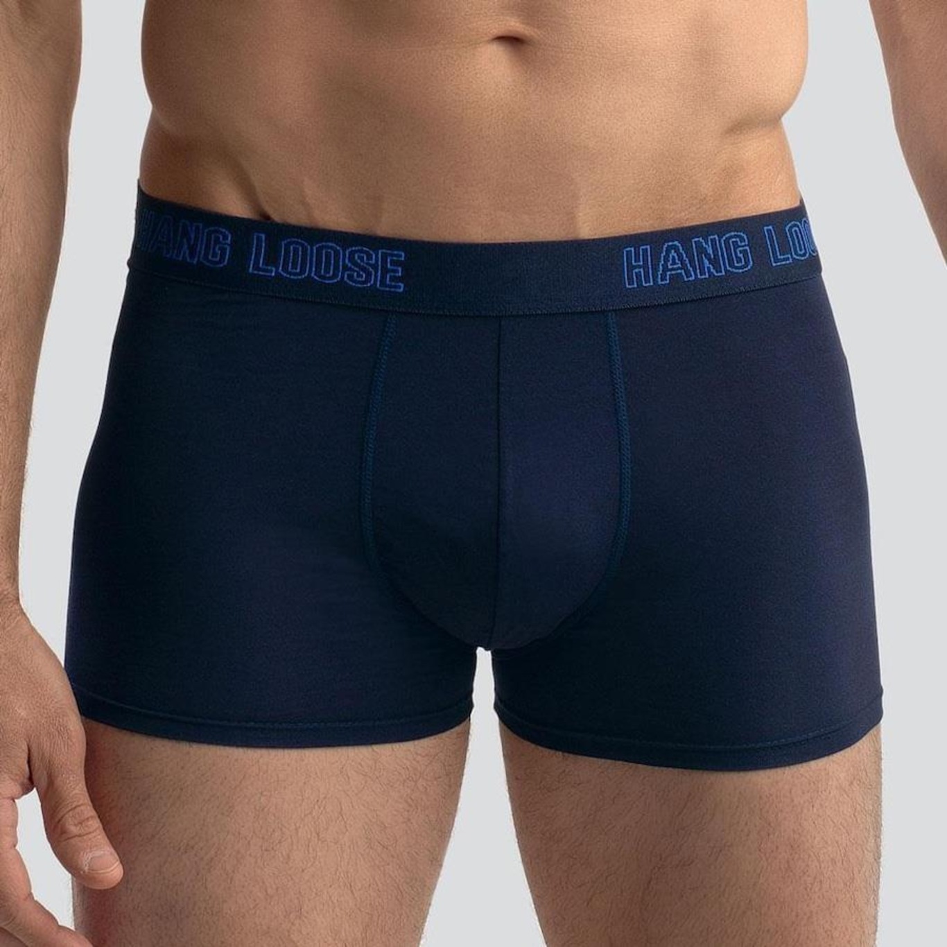 Cueca Boxer Hang Loose Modal Elástico - Adulto | Centauro