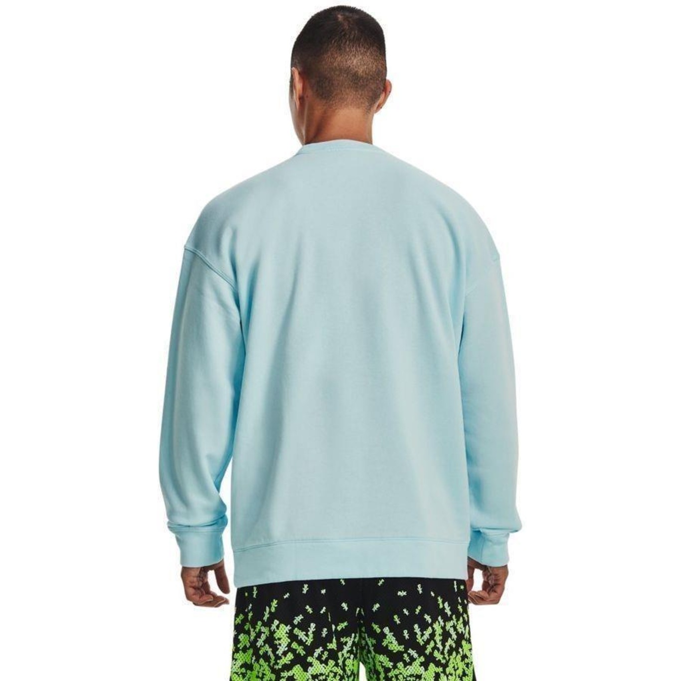 Blusão de Moletom Under Armour Curry Collab Crew - Masculino | Centauro