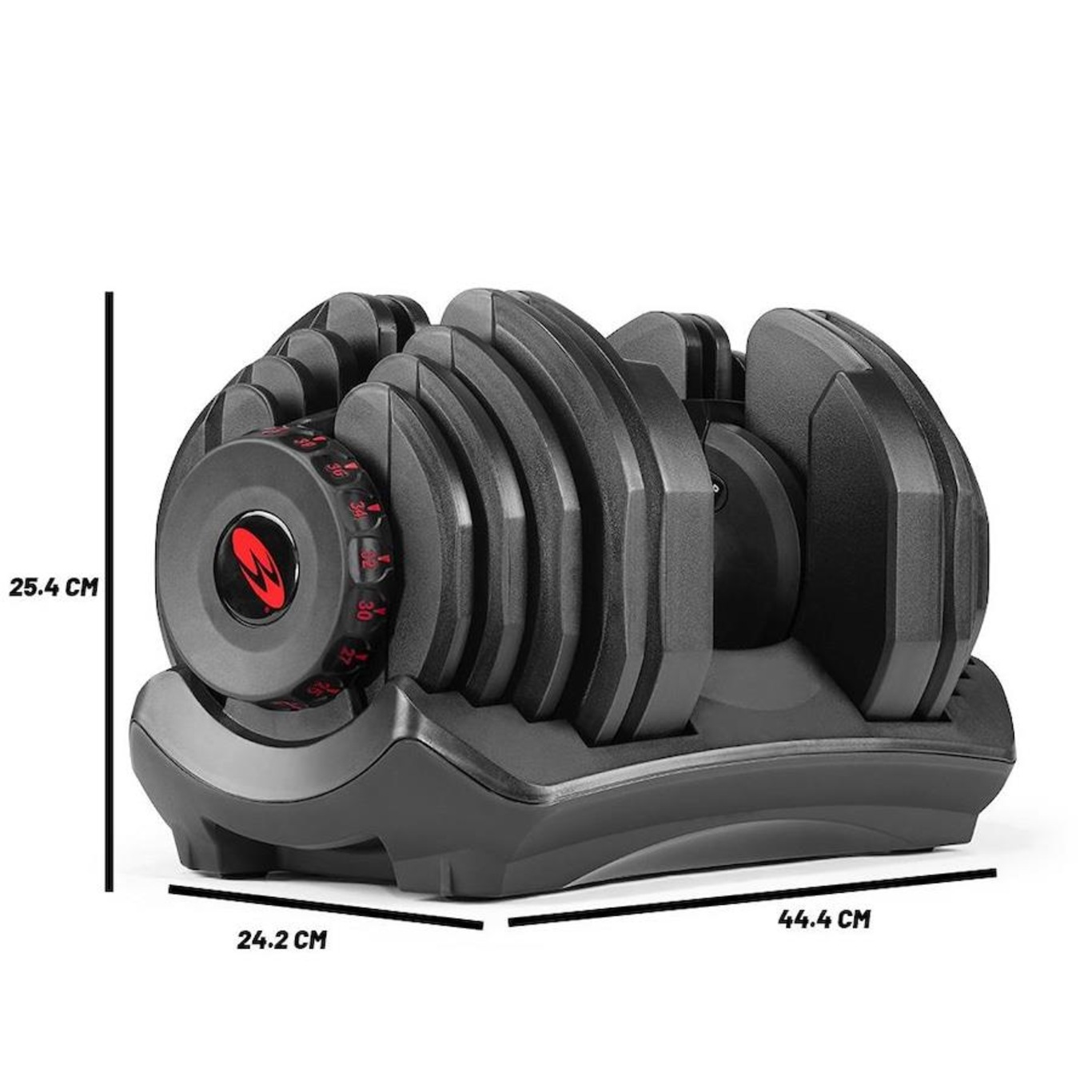 Par de Halter Regulável Bowflex Selecttech 1090 4kg A 41kg | Centauro