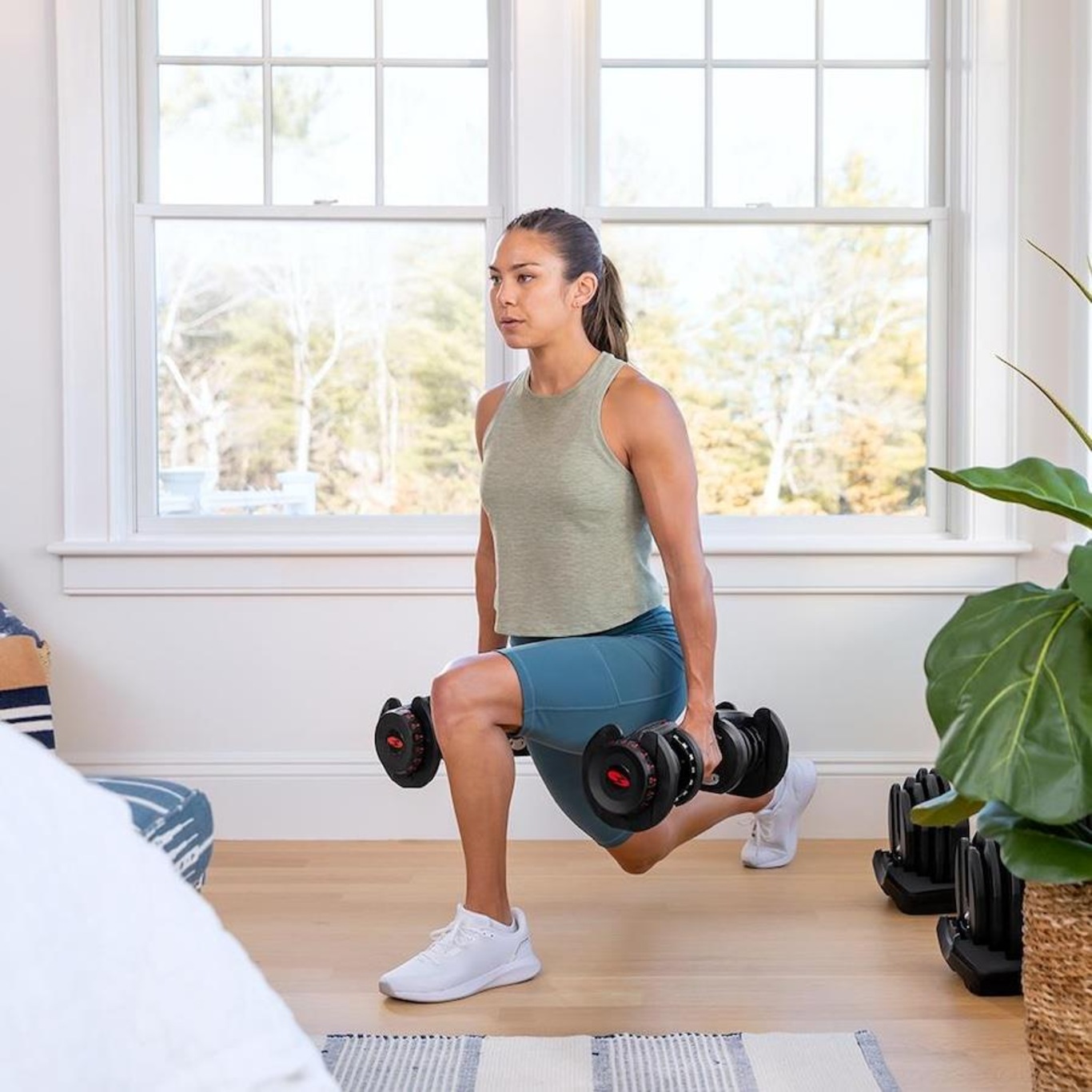 Par de Halter Regulável Bowflex Selecttech 1090 4kg A 41kg | Centauro