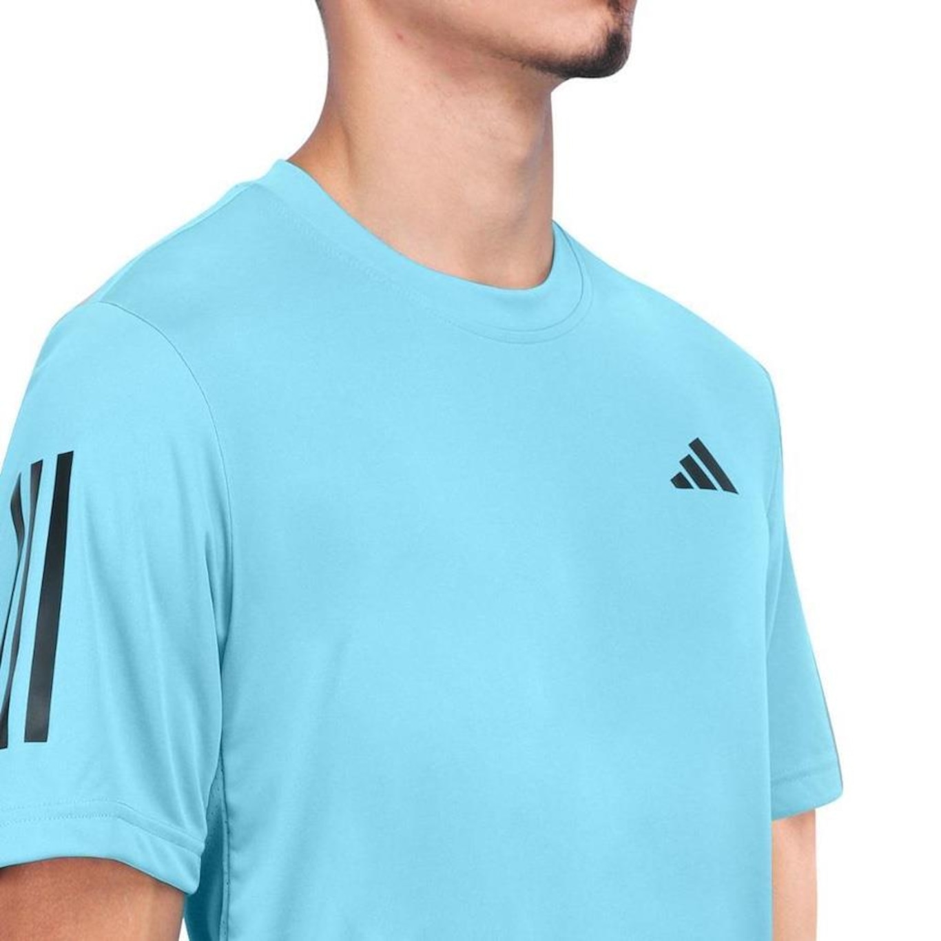 Camiseta adidas Tenis Club 3 Listras - | Centauro