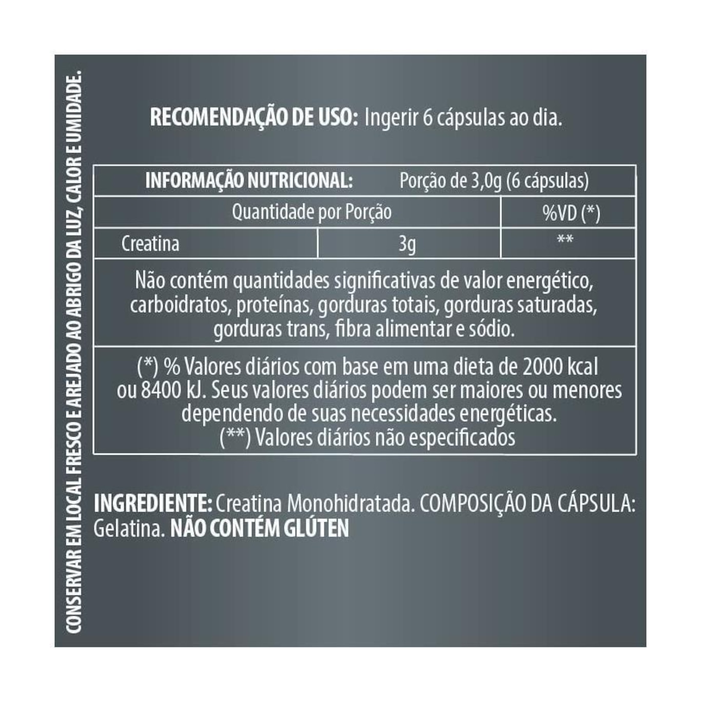 Kit Creatina FNB Sport Nutrition 500Mg - 120 cápsulas - 4 unidades ...