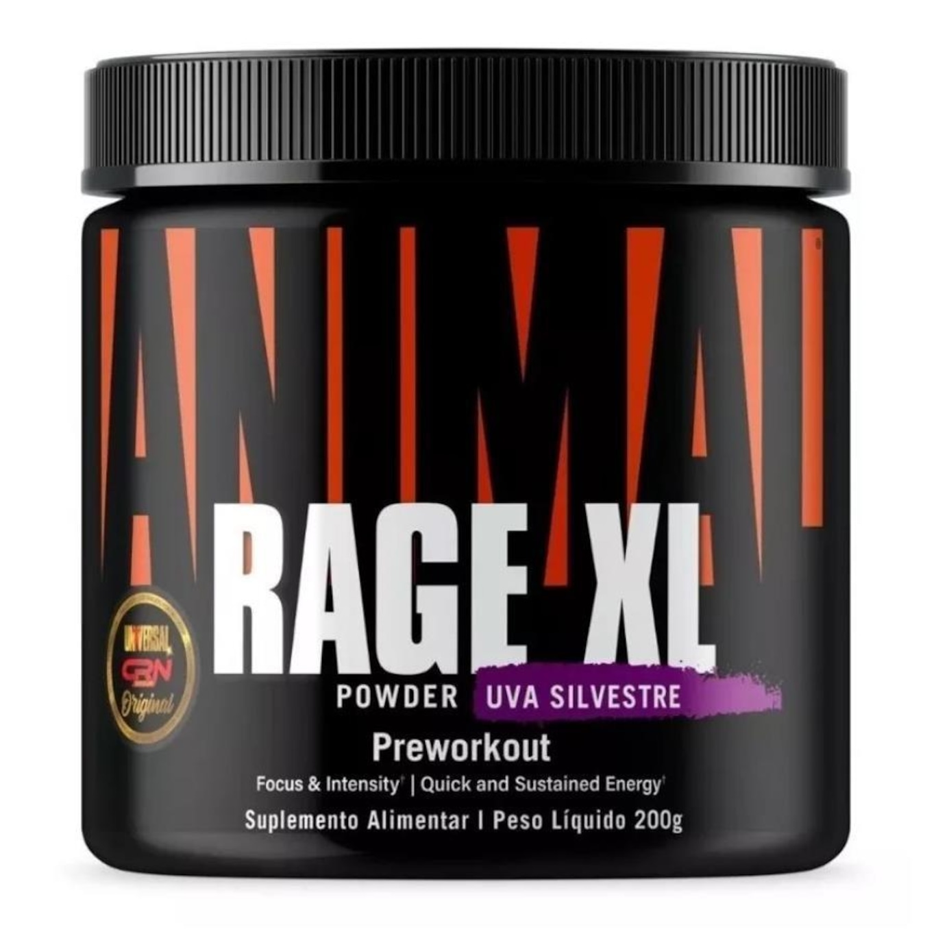 Animal Rage XL Universal Nutrition - Uva Silvestre - 221g | Centauro