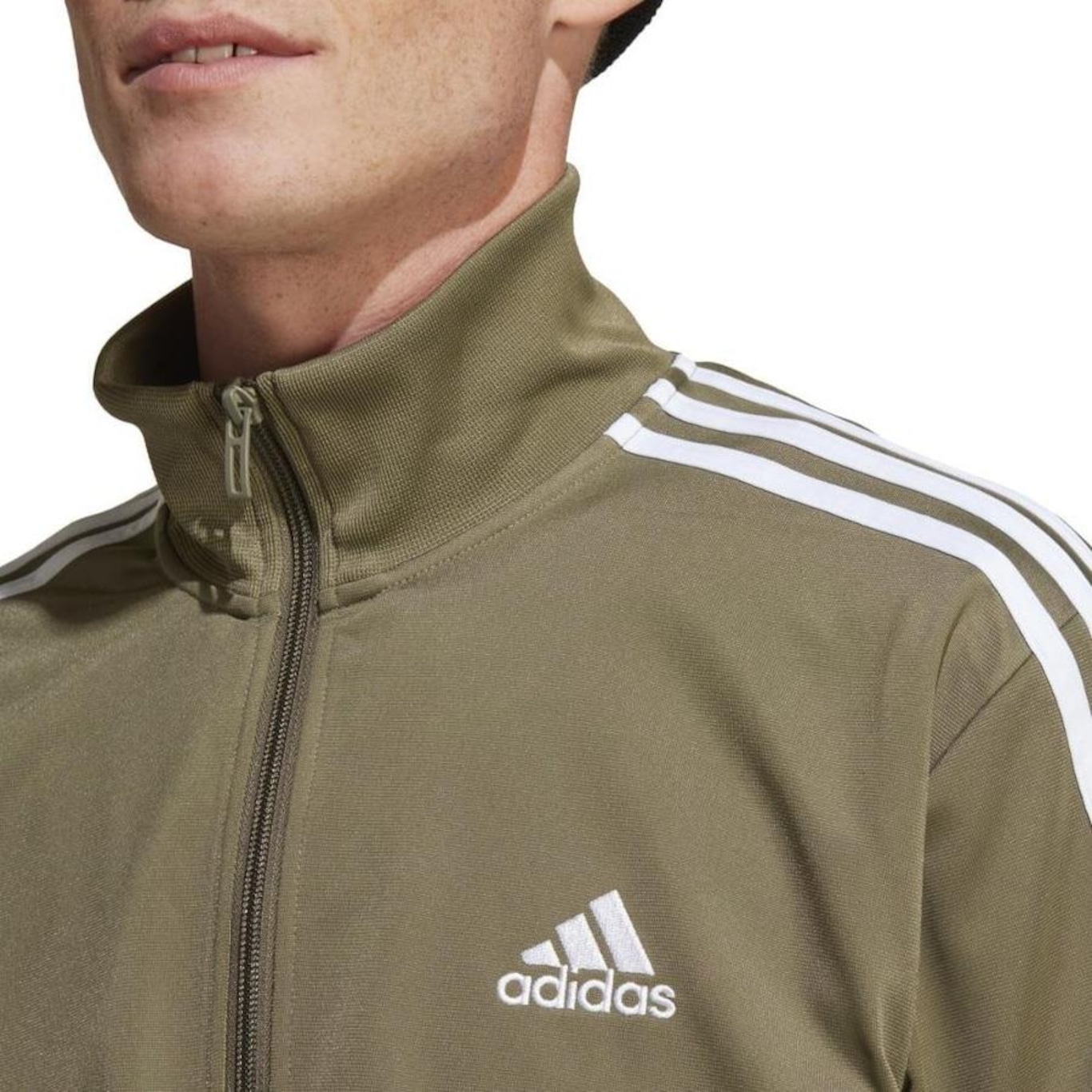 Agasalho adidas Basic 3-Stripes - Masculino | Centauro