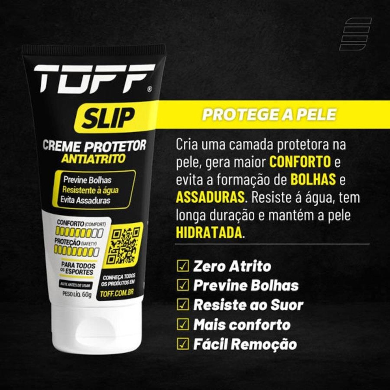 Toff Slip - 60g | Centauro