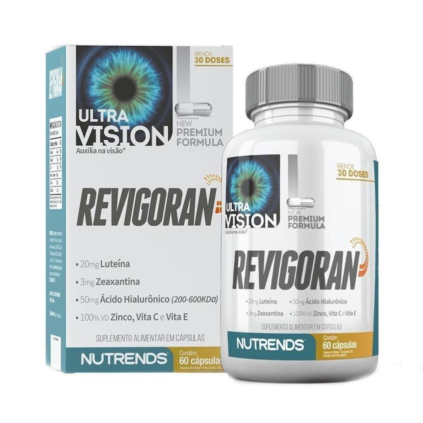 Revigoran Ultra Vision Nutrends - 60 cápsulas | Centauro