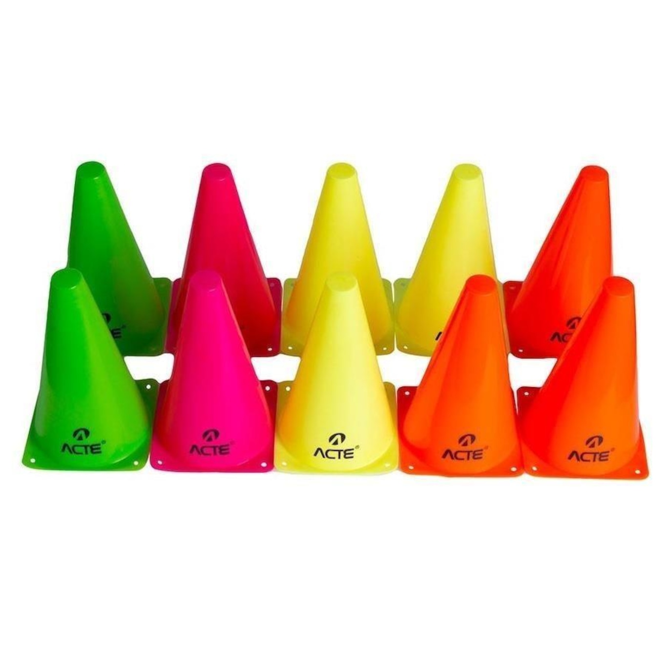 Kit de Cone de Agilidade Acte Sports - 10 Unidades | Centauro
