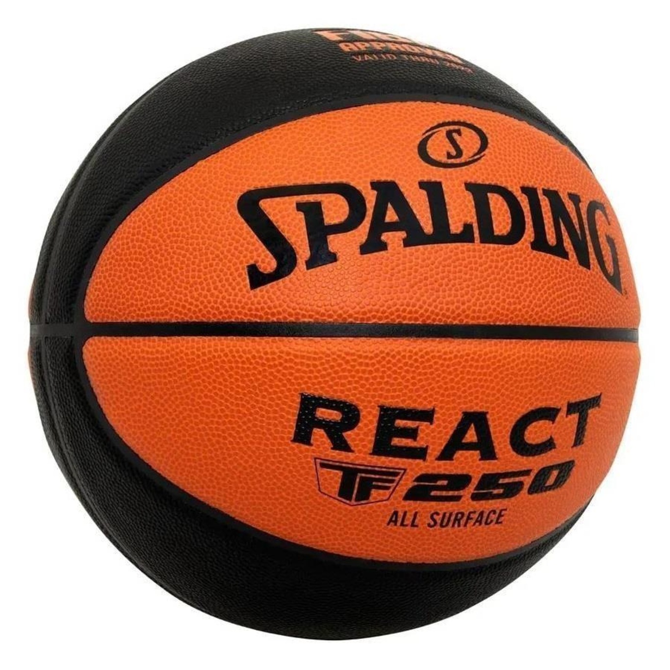 Bola de Basquete Spalding React TF 250 All Surface | Centauro